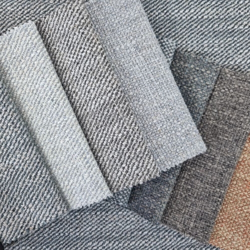 Linen (Flow i Waves) Tkanina Tapicerska Pleciona - Davis - Tkaniny Karoliny